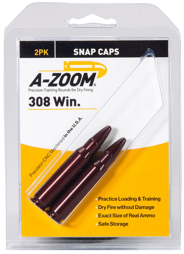 A-zoom Rifle, Azoom 12228 Snap Caps 308 2pk