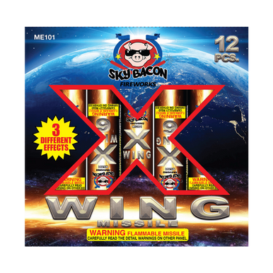 X-Wing Missile - 6 (Pack) - Skyline Fireworks