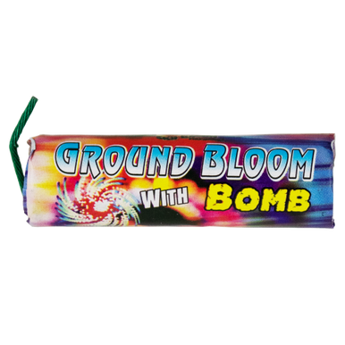 Ground Bloom Flower w/Crackle Bomb (Pack) - Skyline Fireworks