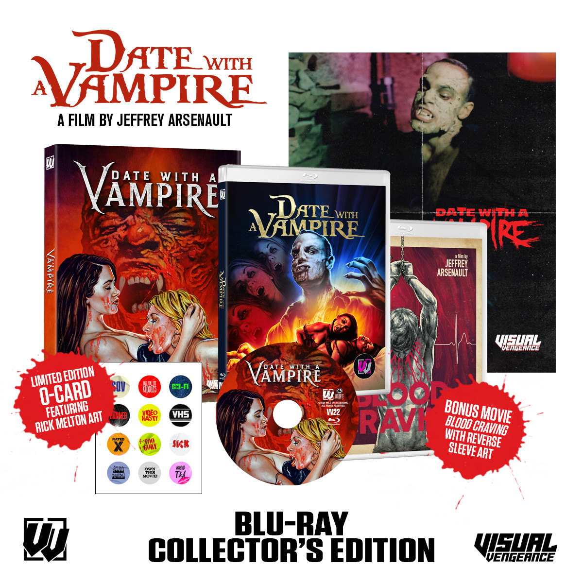 (PRE-ORDER) Date with a Vampire (LE Collector's Edition Blu-ray)