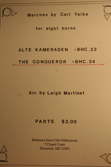 Teike, Carl - The Conqueror - Pope Horns Inc.