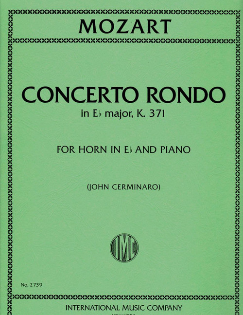 Mozart, W.A. - Concert Rondo in E-Flat Major, K. 371 - Pope Horns Inc.