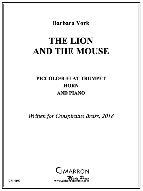 York, Barbara - The Lion and the Mouse - Pope Horns Inc.