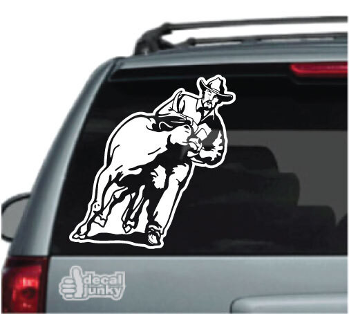 Steer Wrestling Decals Stickers for Cars Trucks Windows