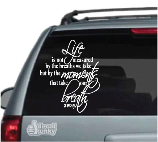 Inspirational Decals Stickers for Cars Trucks Windows