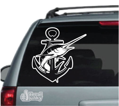 Saltwater Fishing Decals Stickers for Cars Trucks Windows