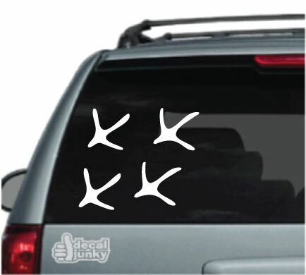 Animal Track Decals Stickers for Cars Trucks Windows