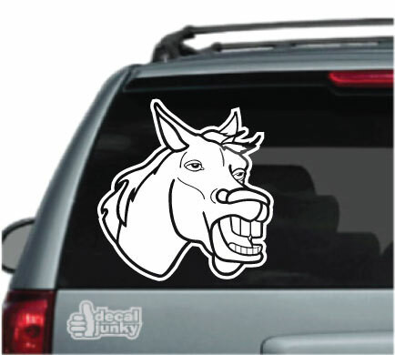Donkey Mule Decals Stickers for Cars Trucks Windows