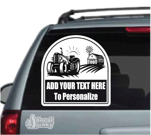 Farm Tractor Decals Stickers for Cars Trucks Windows