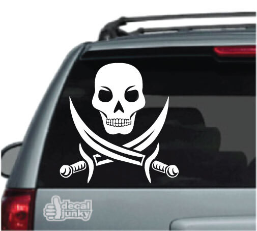 Skull Decals Stickers for Cars Trucks Windows