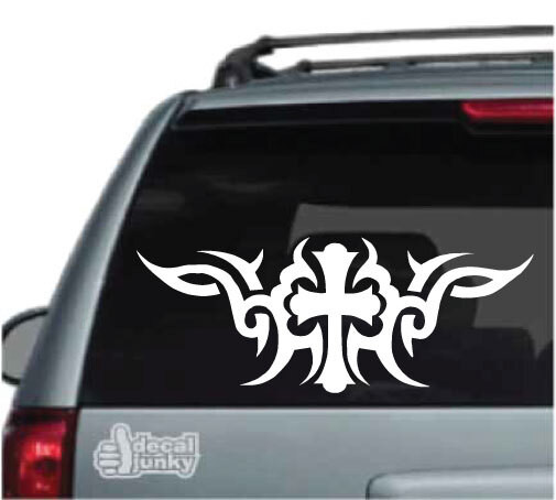 Tribal Cross Decals Stickers for Cars Trucks Windows