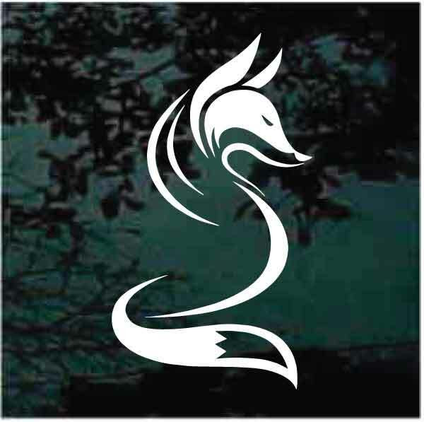 Fox Decals Stickers for Cars Trucks Windows