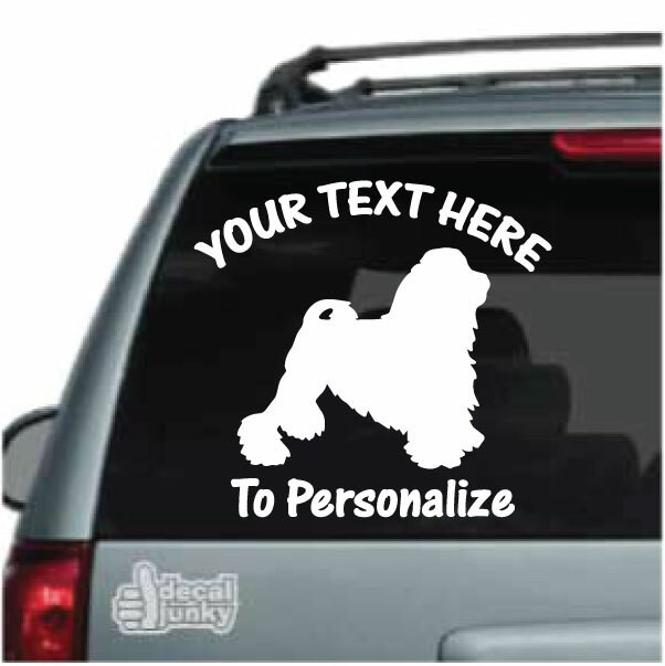 Lowchen Decals Stickers for Cars Trucks Windows