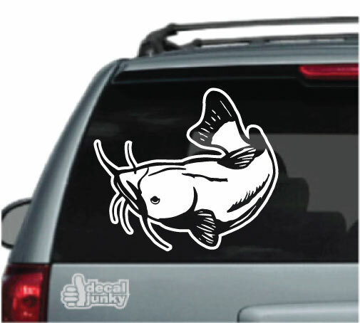 Catfish Decals Stickers for Cars Trucks Windows