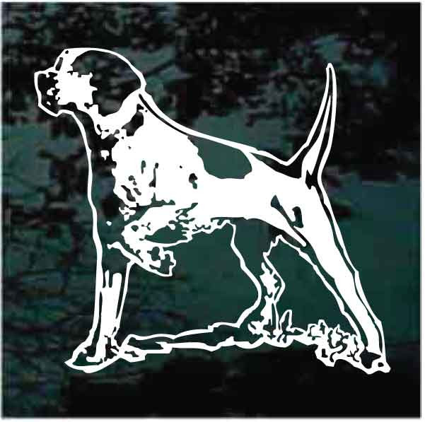 English Pointer Decals & Car Window Stickers | Decal Junky