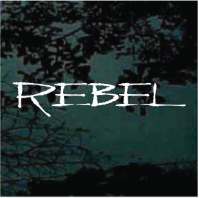 Rebel Decals & Stickers for Cars, Trucks, and Windows