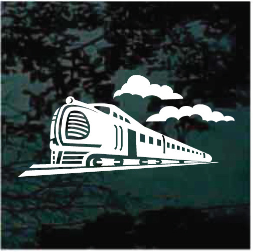 Passenger Train Decals Stickers for Cars Trucks Windows