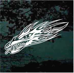 Dragon Head 01 Decals & Car Window Stickers | Decal Junky
