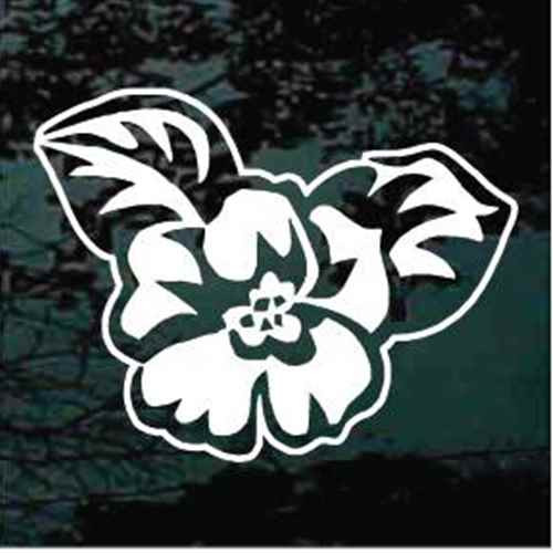 Violet Flower Bloom Decal & Window Sticker