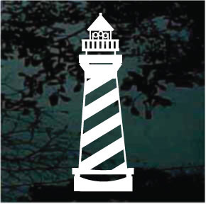 Lighthouse Window Decal and Car Sticker Design 03