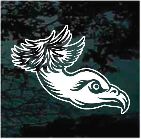 Buzzard Head Decals & Window Stickers Personalized | Decal Junky