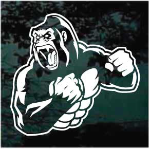 Mad Gorilla Car Decals & Window Stickers | Decal Junky