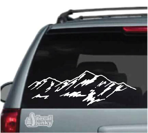 Mountain Decals & Stickers for Cars, Trucks, and Windows