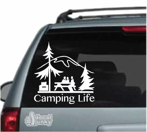 Camping Decals Stickers for Cars Trucks Windows