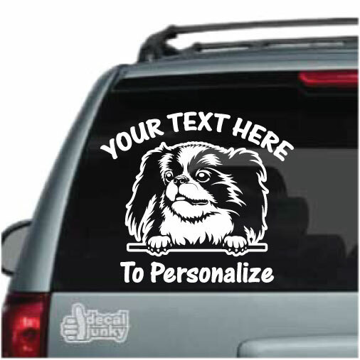 Japanese Chin Decals Stickers for Cars Trucks Windows