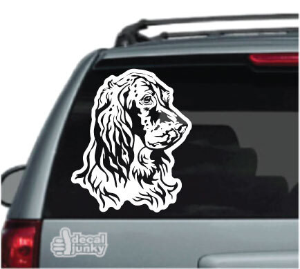 English Setter Decals Stickers for Cars Trucks Windows