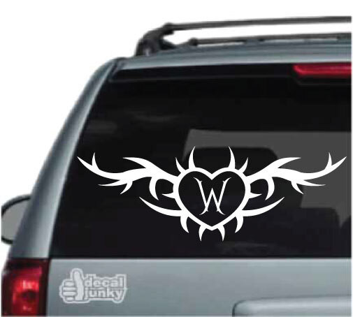 Tribal Monogram Decals Stickers for Cars Trucks Windows