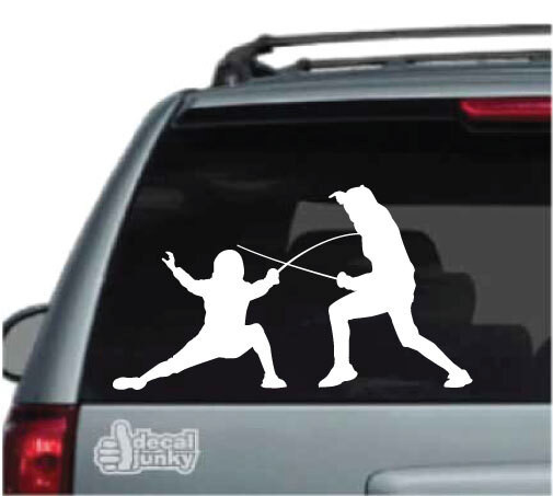 Fencing Decals Stickers for Cars Trucks Windows