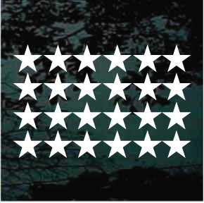 Set o2 24 - 3'' Vinyl Stars