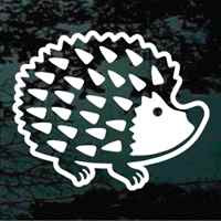 Cute Hedgehog Car Decals & Window Stickers | Decal Junky