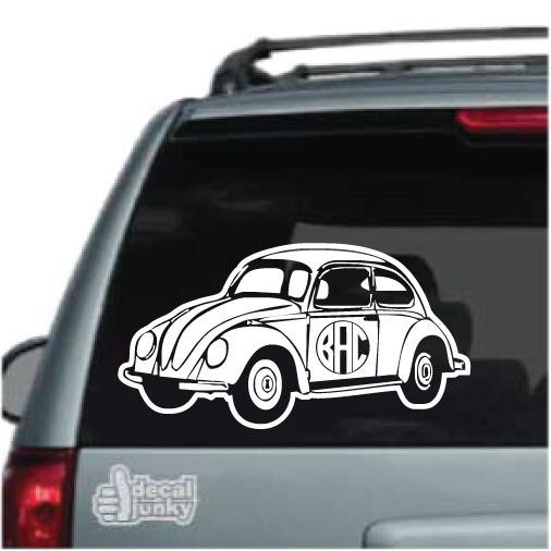 Volkswagen Monogram Car Decals & Stickers | Decal Junky
