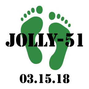 Jolly 51 Memorial Decals Custom Vinyl Stickers | Decal Junky