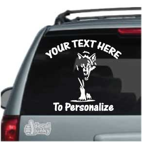 Wolf Graphic Decals Stickers for Cars Trucks Windows