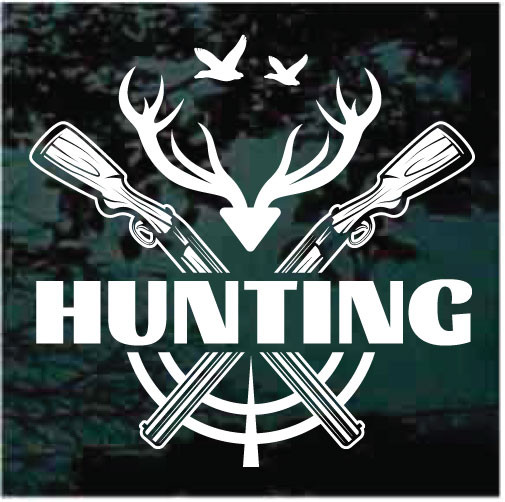 Duck Deer Hunting Club Decals Custom Vinyl Stickers | Decal Junky