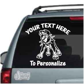 Mean Rottweiler Decals & Car Window Stickers | Decal Junky