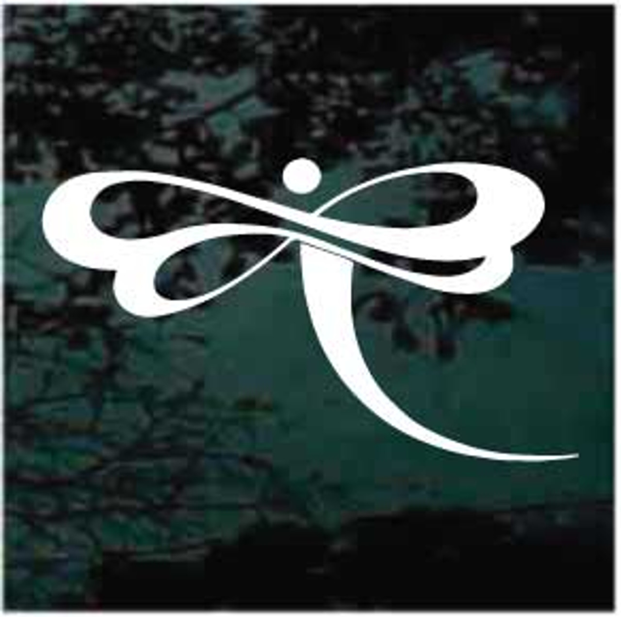 Infinity Dragonfly Decals & Car Window Stickers | Decal Junky
