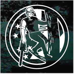 American Tree Cutter Decals & Car Window Stickers | Decal Junky