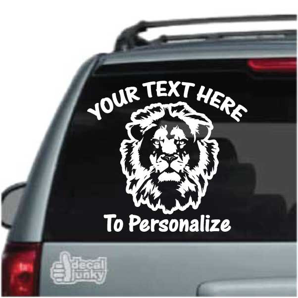Lion Face Decals Stickers for Cars Trucks Windows