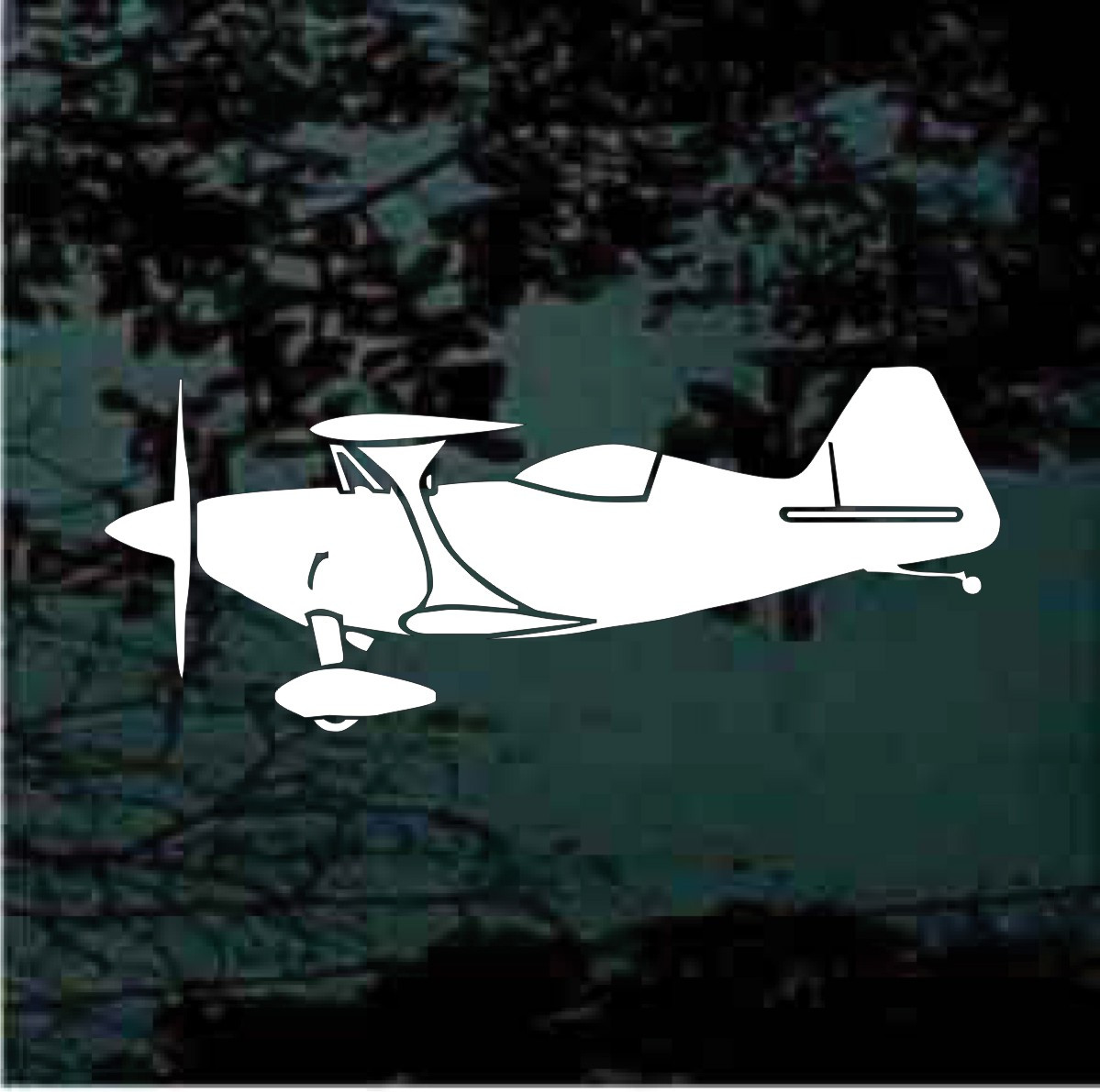 Pitts Challenger Aircraft Decals & Window Stickers | Decal Junky