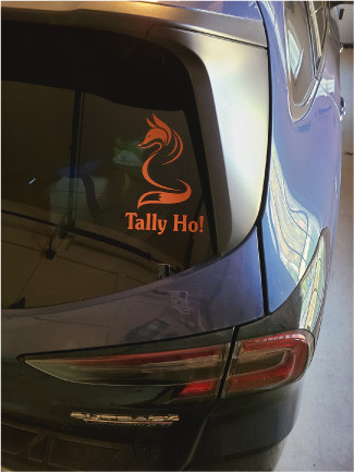 Emblem Of A Fox Car Window Decals | Decal Junky