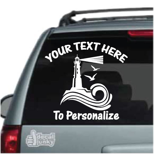Lighthouse Icon Decals & Car Window Stickers | Decal Junky