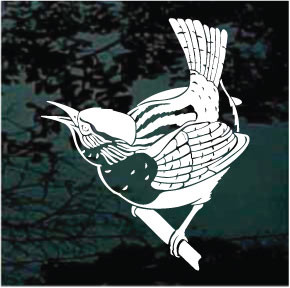 Wren Bird Car Window Decals & Stickers | Decal Junky