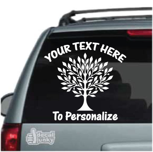 Decorative Tree With Berries Car Decals & Window Stickers | Decal Junky