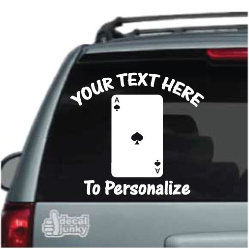 Ace Of Spades Decals & Stickers | Decal Junky