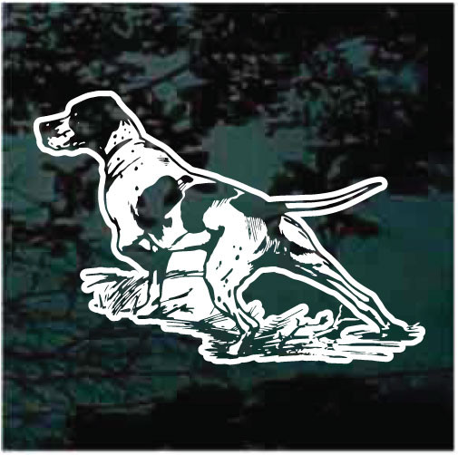 Bird Dog Retriever Hunting Decals & Stickers | Decal Junky