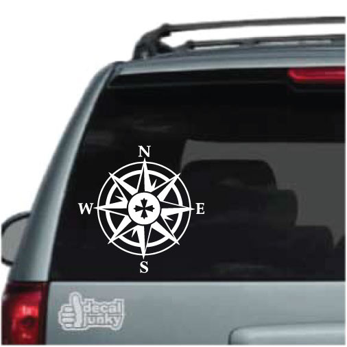 Navigation Compass Decals & Stickers | Decal Junky